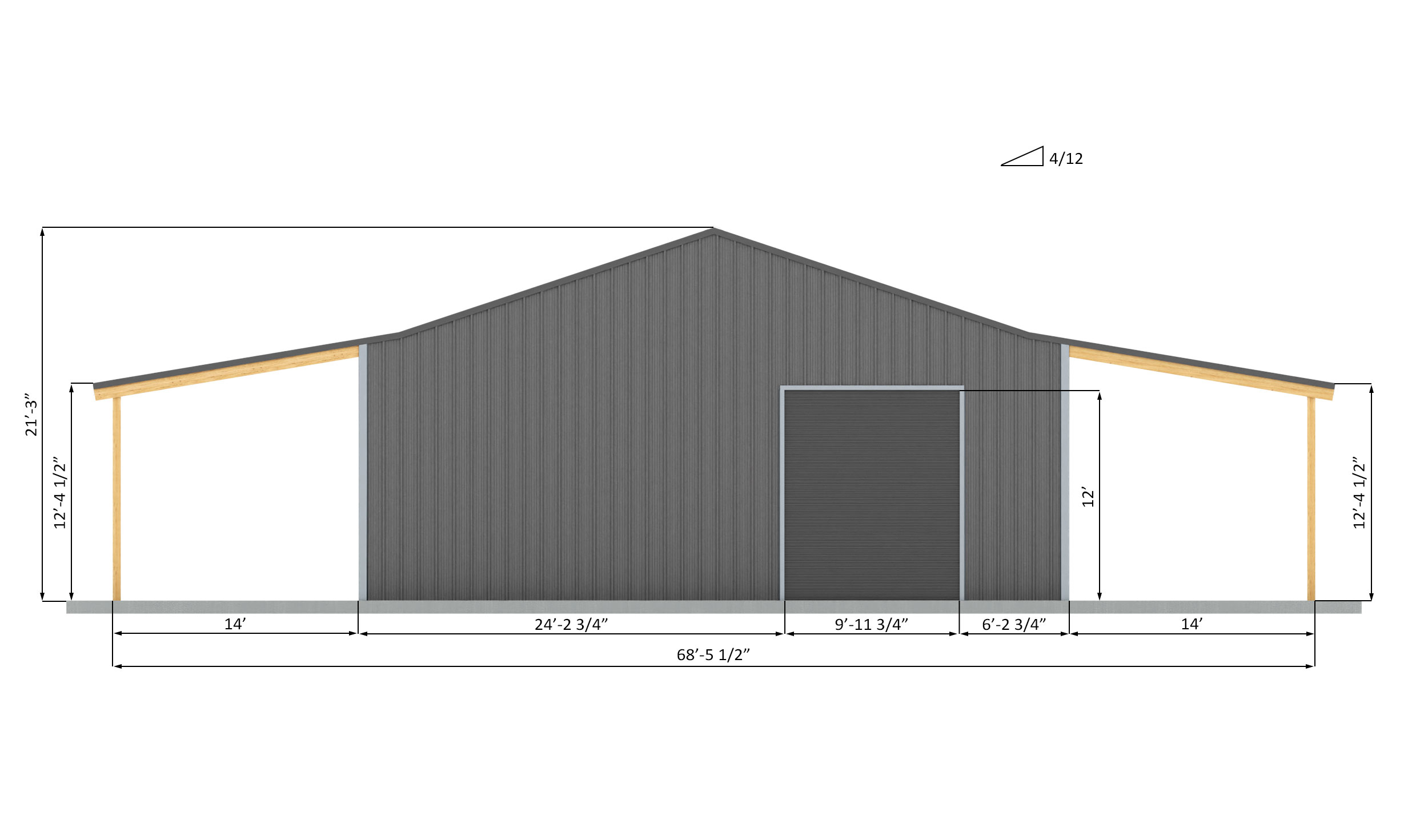 40x40 Pole Barn Plan - Shedplans.org